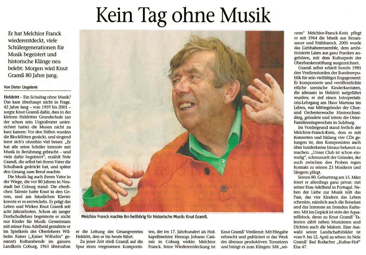 Über Melchior-Franck-Kreis | Melchior-Franck-Gesellschaft e.V.